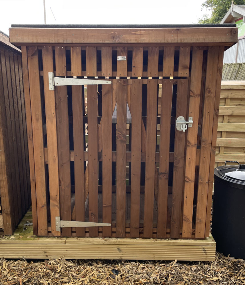 Shiplap Log Store with or without Door | Somerlap Somerset