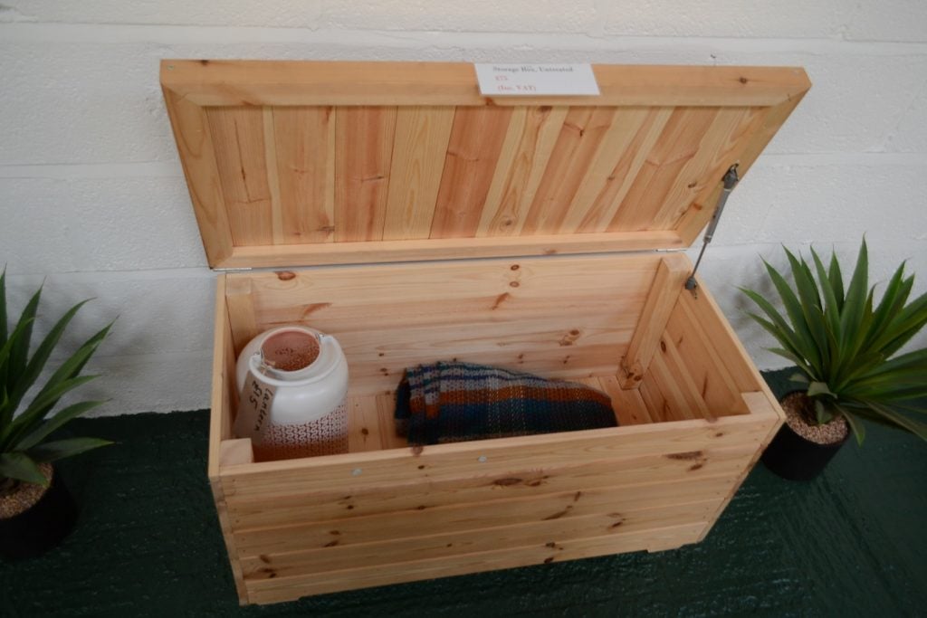 Softwood Shiplap Storage Box - Untreated | Somerlap Somerset